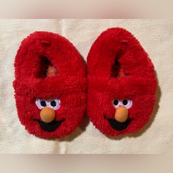 Sesame Street | Shoes | Elmo Baby Toddler Slippers Sesame Street Size 3 ...